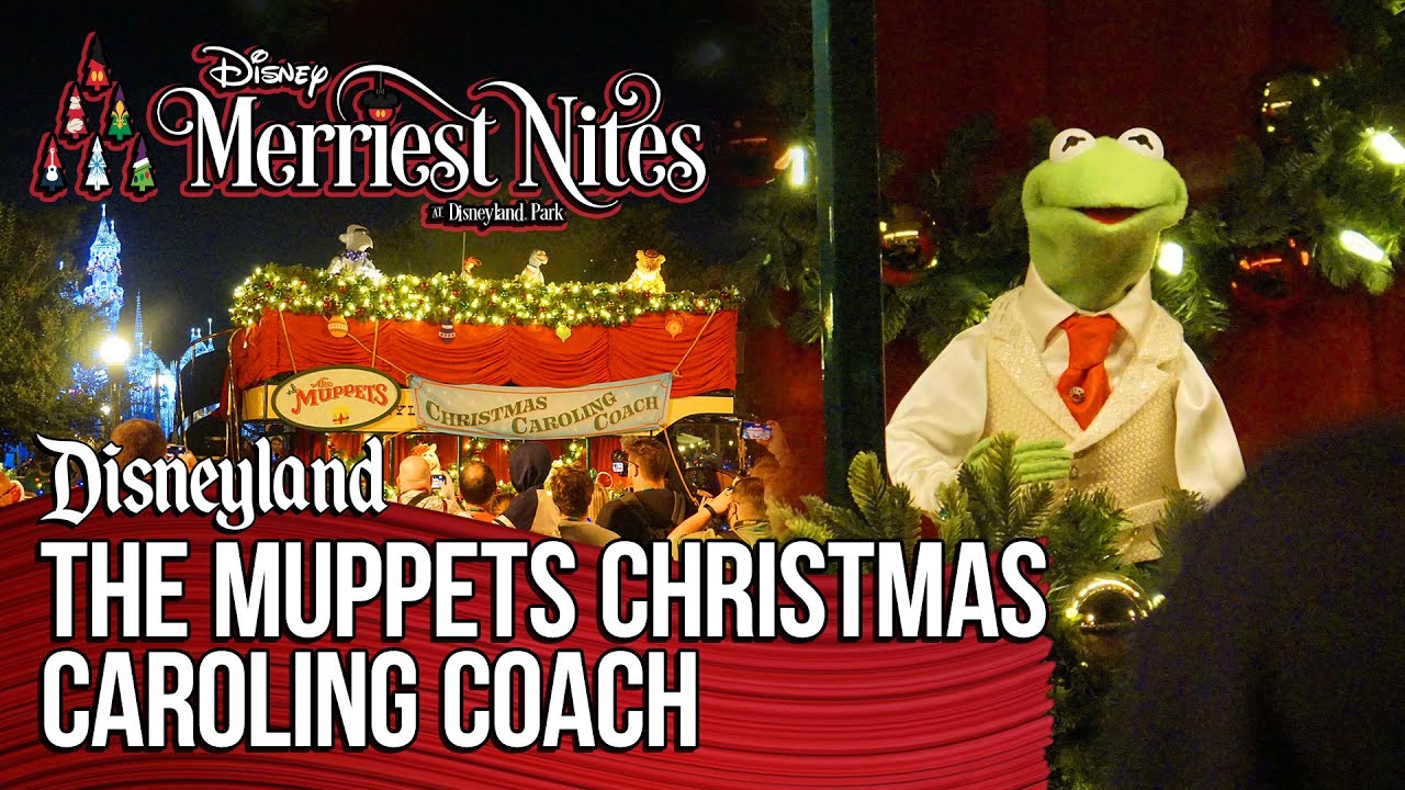 The Muppets Christmas Caroling Coach at Disney Merriest Nights at ...