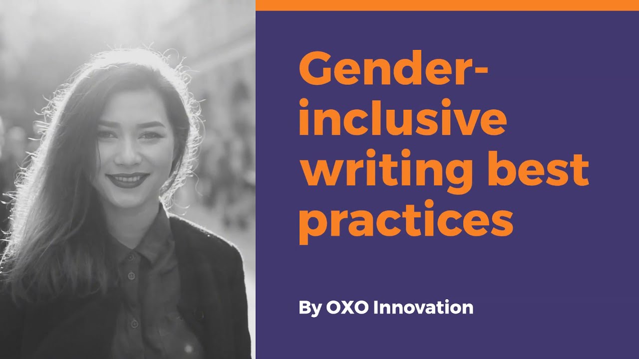 Gender-Inclusive Writing: Best Practices - YouTube