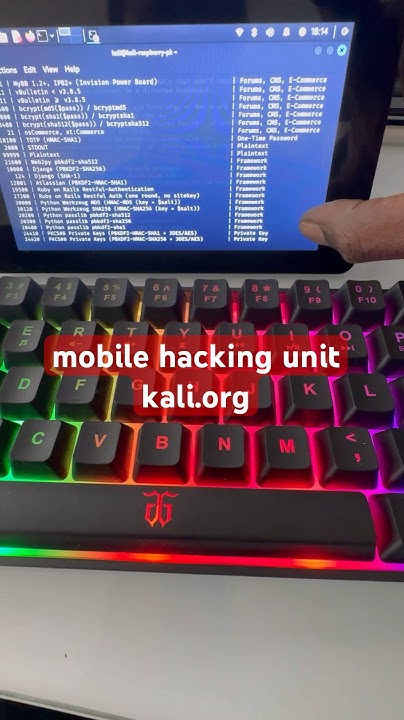 Mobile Hacking w/ Raspberry Pi 🤓👩‍💻📵 #kalilinux #raspberrypi #hacking ...