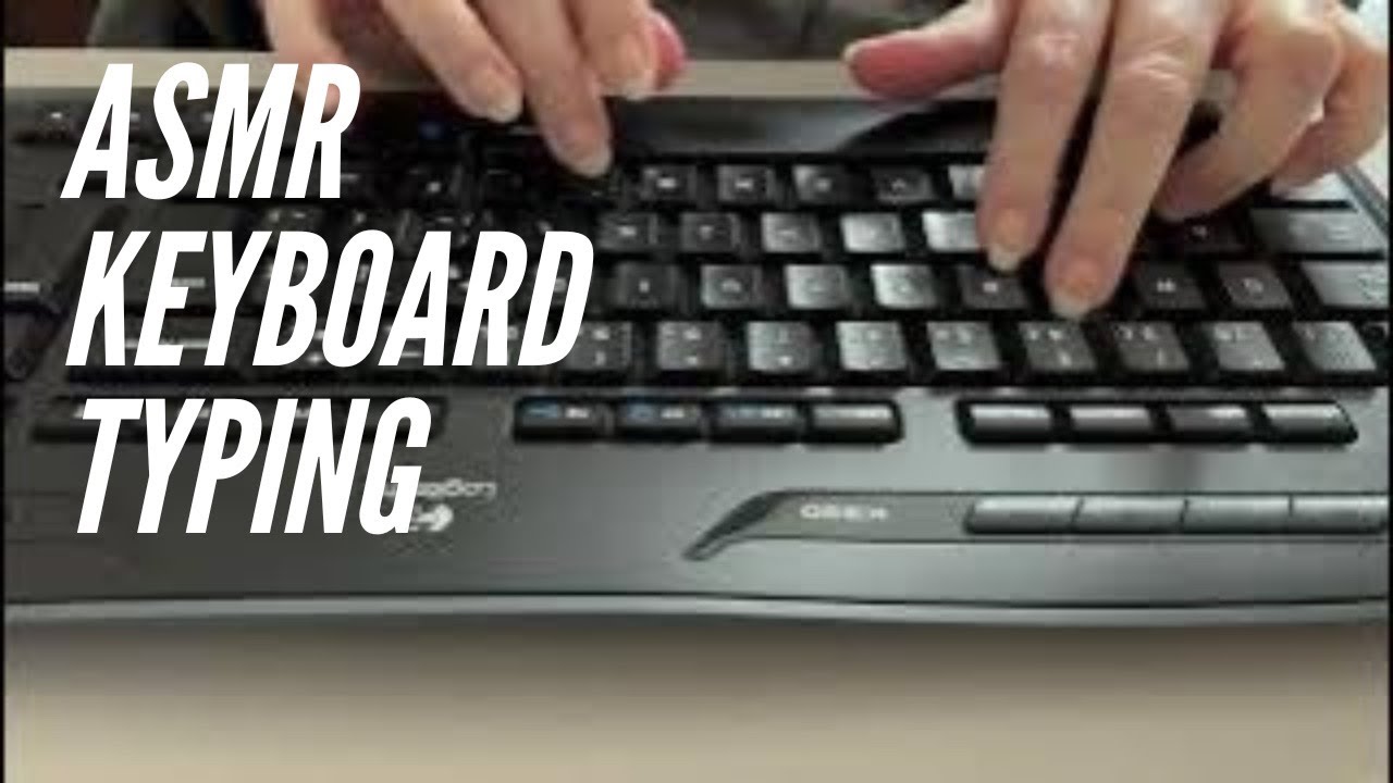 ASMR Fast Keyboard Typing | No music | No Talking | Background Noise - YouTube