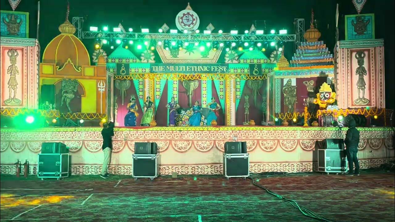 Spectacular Multi-Ethnic fest at NIT Rourkela 2024 | Bharatanatyam & Lambadi Dance! - YouTube