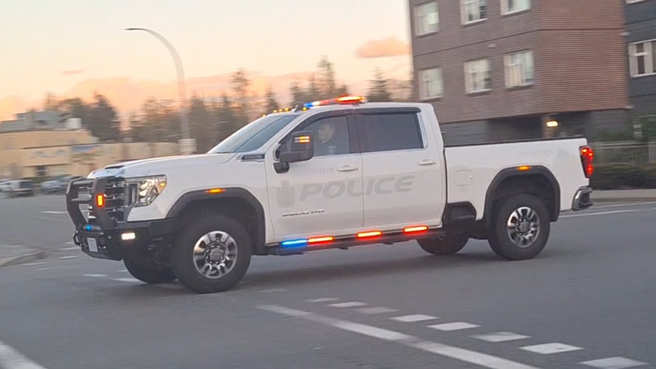 Abbotsford Police Department Ghosted Supervisor + Unmarked Dodge Grand ...