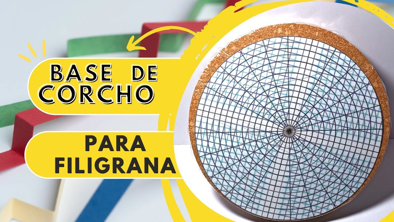 Quilling: Bases de corcho de cocina para tus proyectos de Filigrana de ...