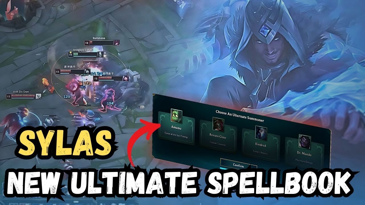 When Sylas can have 2 different ULTIMATE!! in NEW MODE ULTIMATE ...