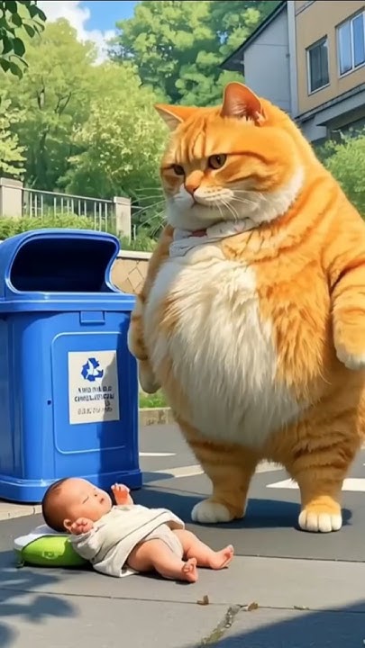 A Big Cat Takes Care Of A Lost Baby As Its Own - #bigcat #cat #catvideos #baby #cutebaby #funny ...