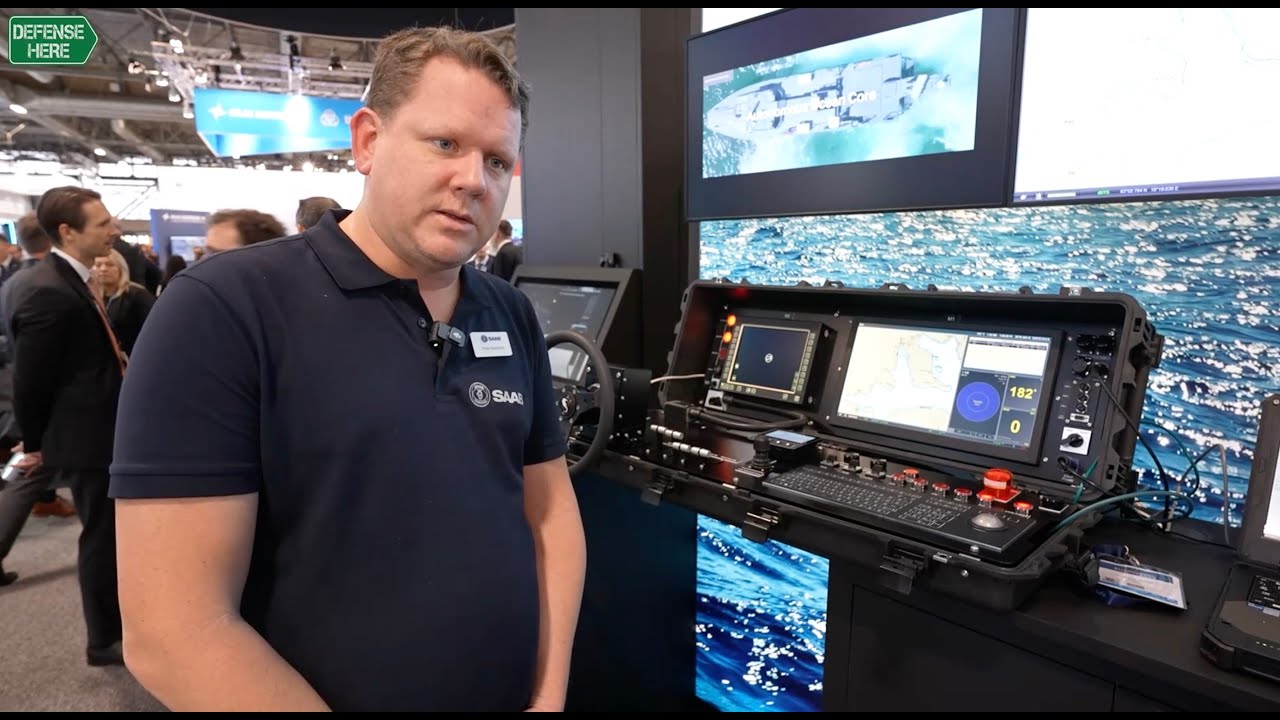 Autonomous Ocean Core: Saab’s cutting-edge maritime control system - YouTube