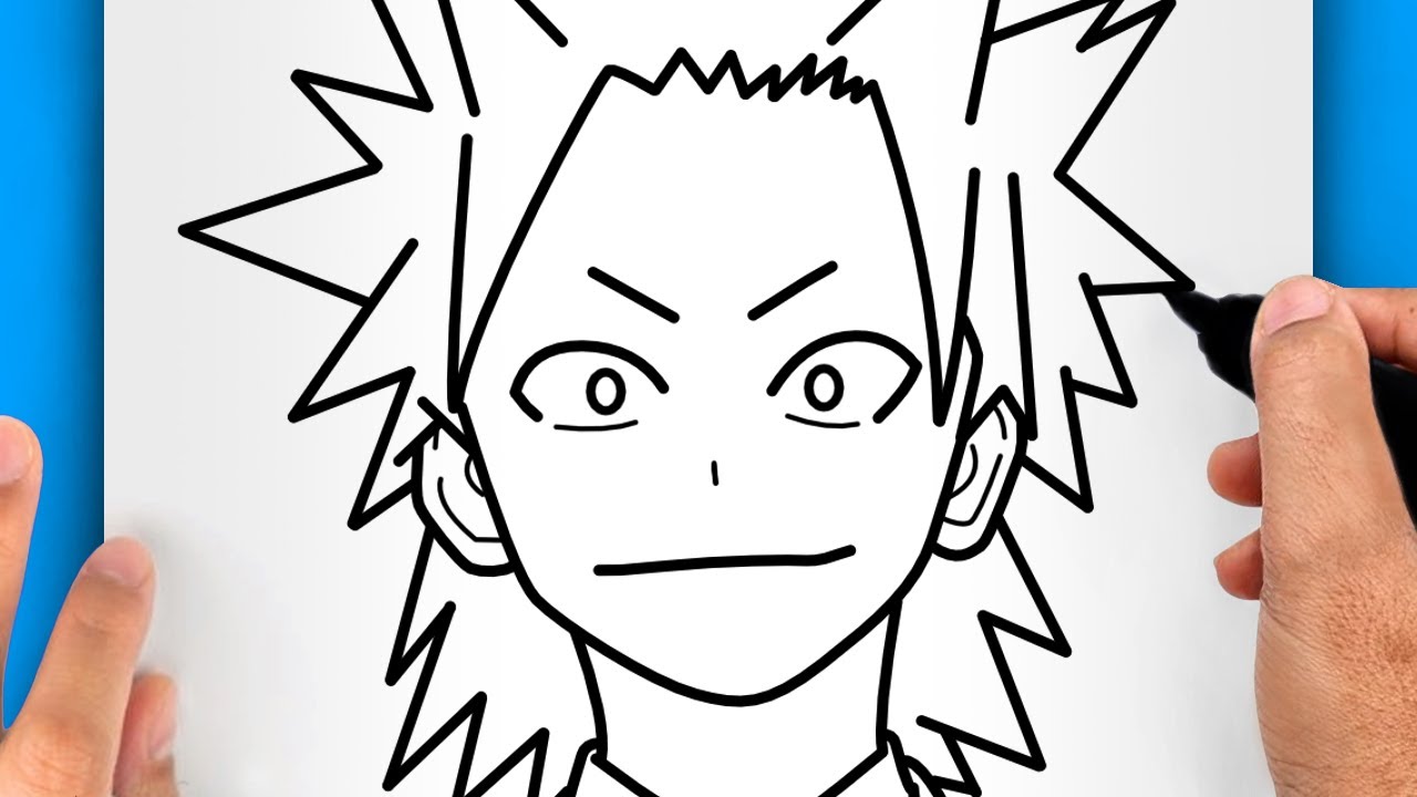 COMMENT DESSINER EIJIRO FACILEMENT | DESSIN DE EIJIRO FACILE - YouTube