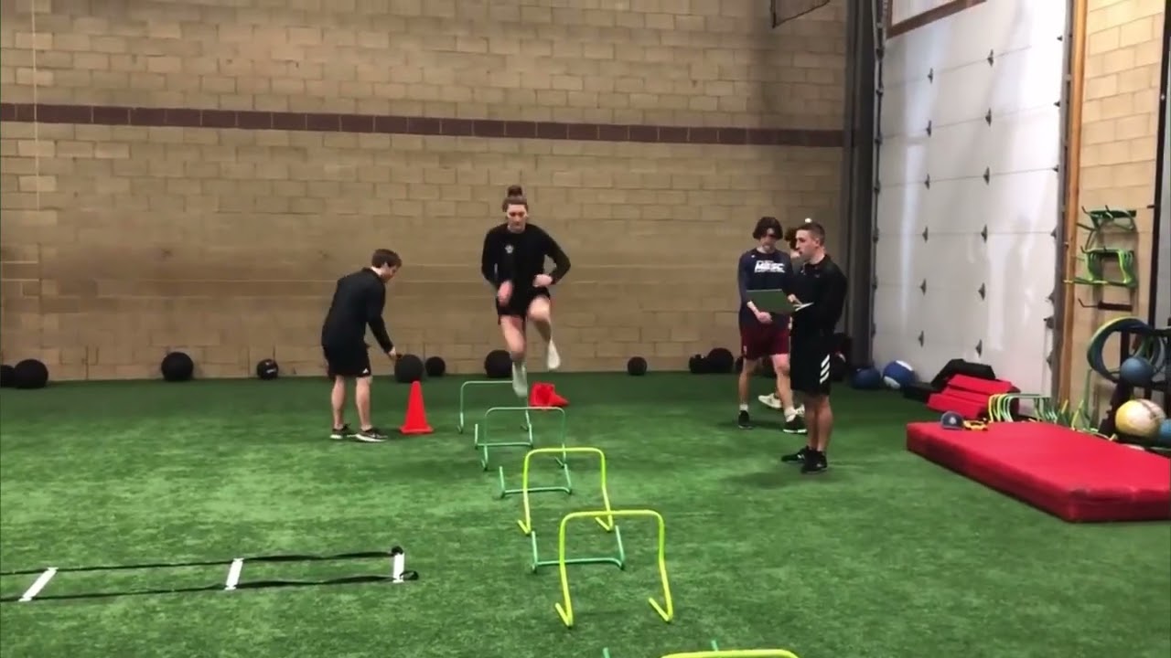 SL Hurdle hop w/ baby bounce - YouTube