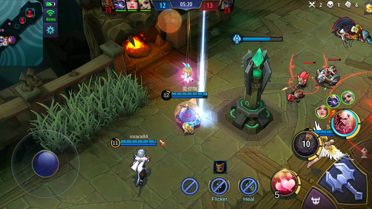 Mobile legends Bang Bang/test hero (brawl) - YouTube
