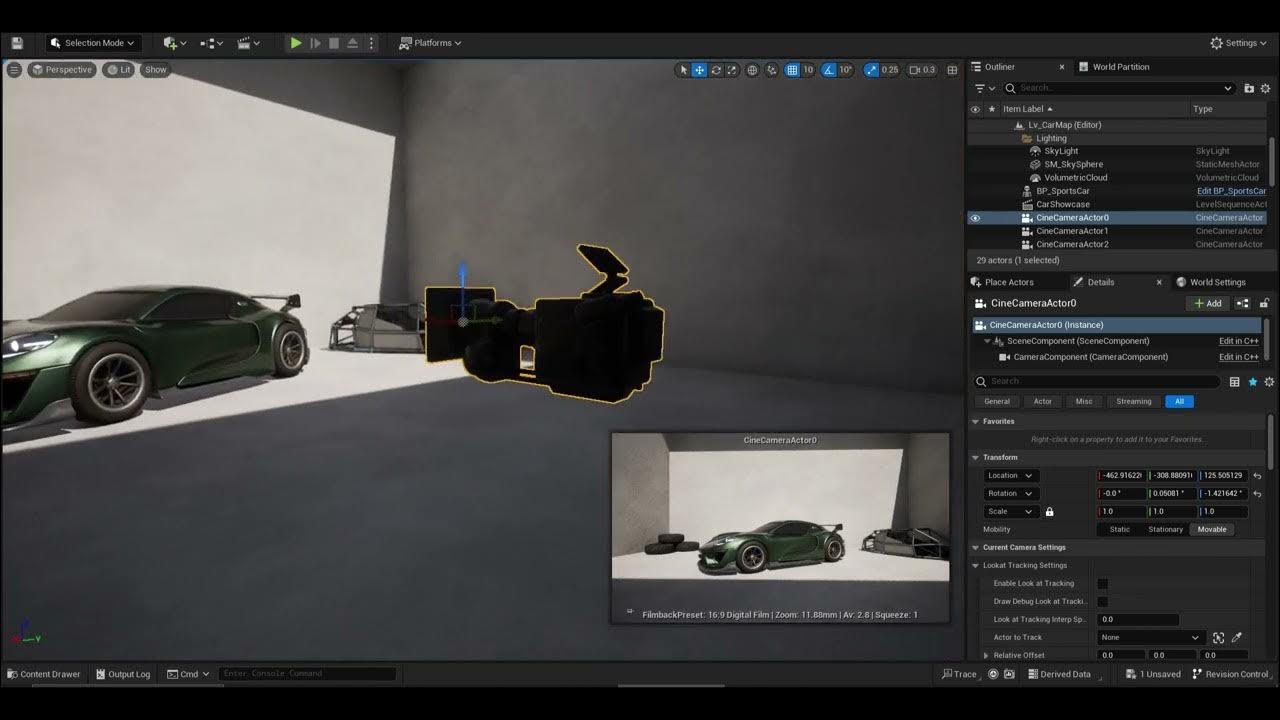 Unreal Engine 5 Tips and Tricks - Create & Pilot Camera Shortcuts - YouTube