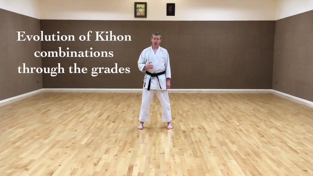 Kihon progression through grades - YouTube