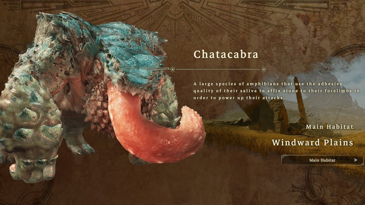 Monster Hunter Wilds - Chatacabra Quest Campaign Hunting Horn Gameplay ...