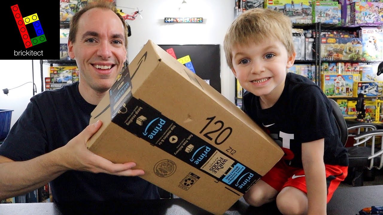 SURPRISE LEGO PACKAGE FROM AMAZON! - YouTube