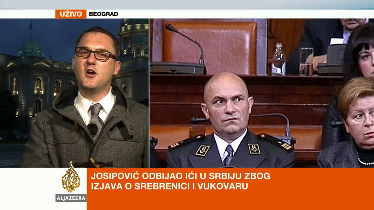 Marko Subotić o govoru Josipovića u Skupštini Srbije - YouTube