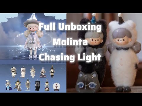 Unboxing Molinta Chasing Light Series Blind Box Figures @kikagoods ...