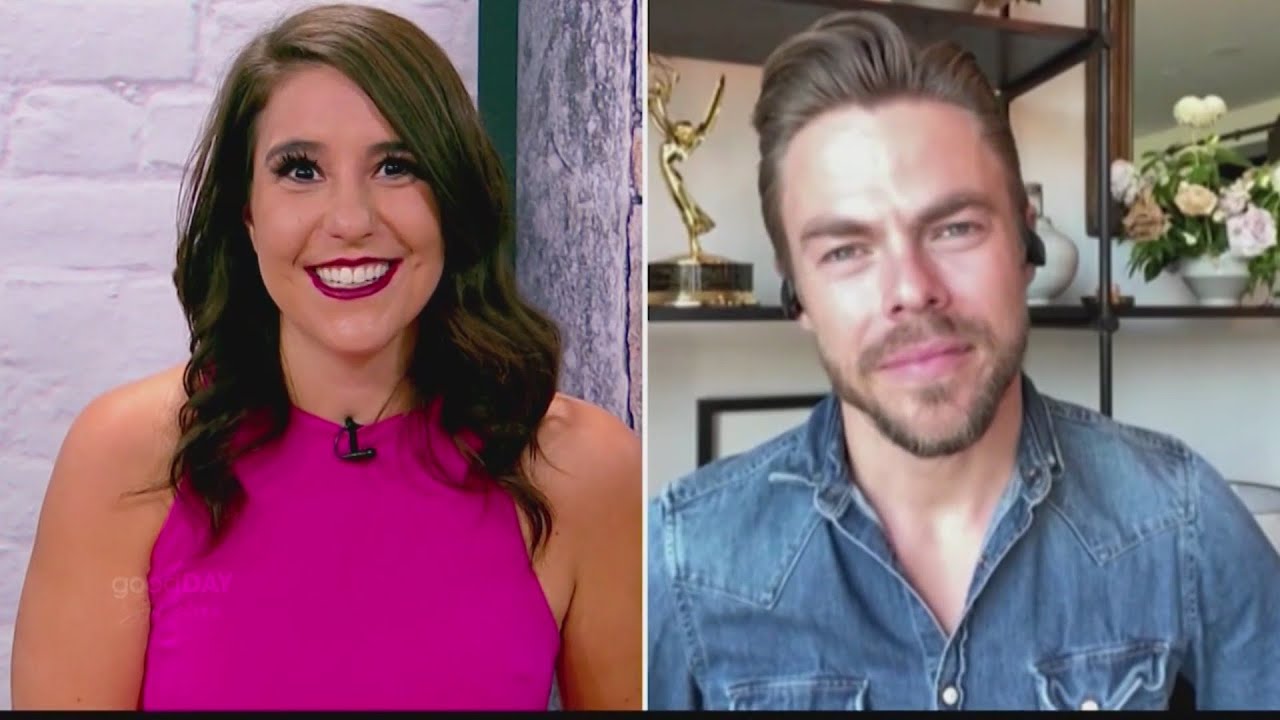 We get the deets on DWTS with Derek Hough! - YouTube