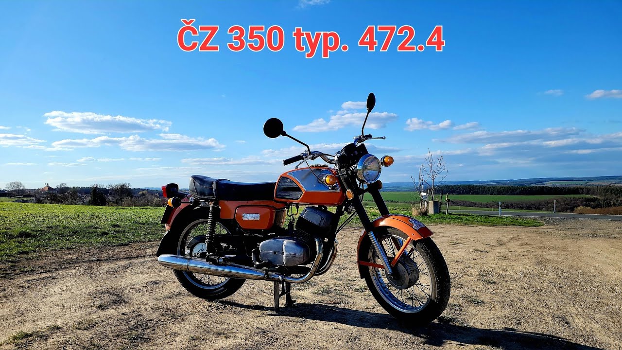 ČZ 350 472.4 🤟 pár záběrů - YouTube