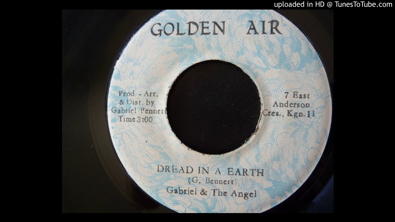 Gabriel & The Angel - Dread In A Earth / Version - Golden Air 7" - YouTube