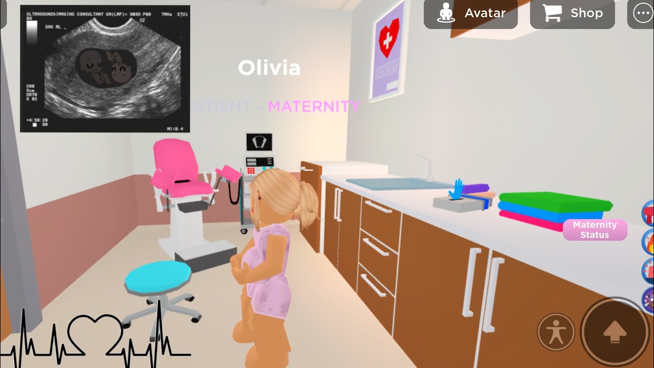 2nd ultrasound🤰🏼 |Vlog #4 Club Roblox🏡 - YouTube