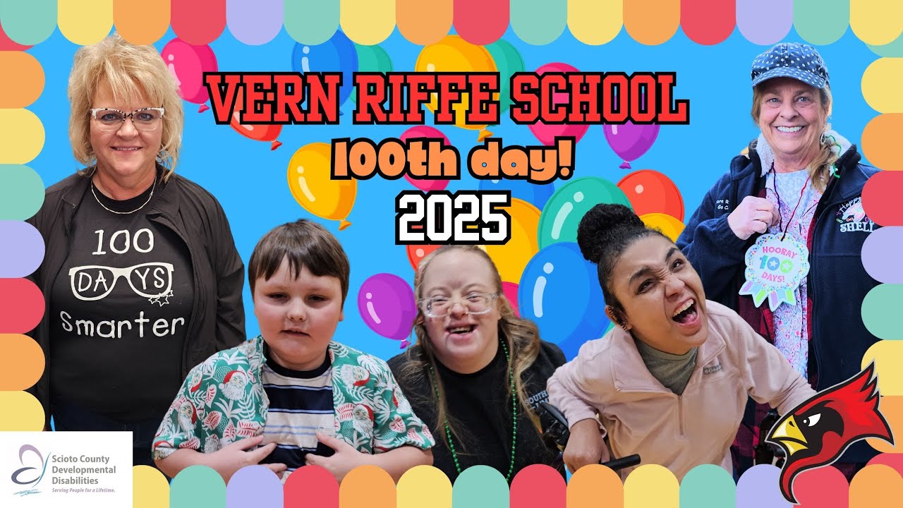 100th Day of the 2025 Vern Riffe School Year! - YouTube
