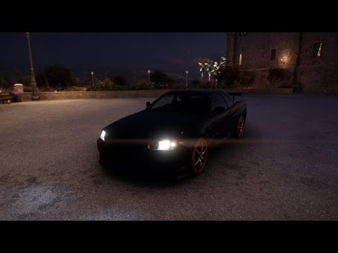 Late night Touge With The R34 NIssan GTR [Forza Horizon 5] - YouTube
