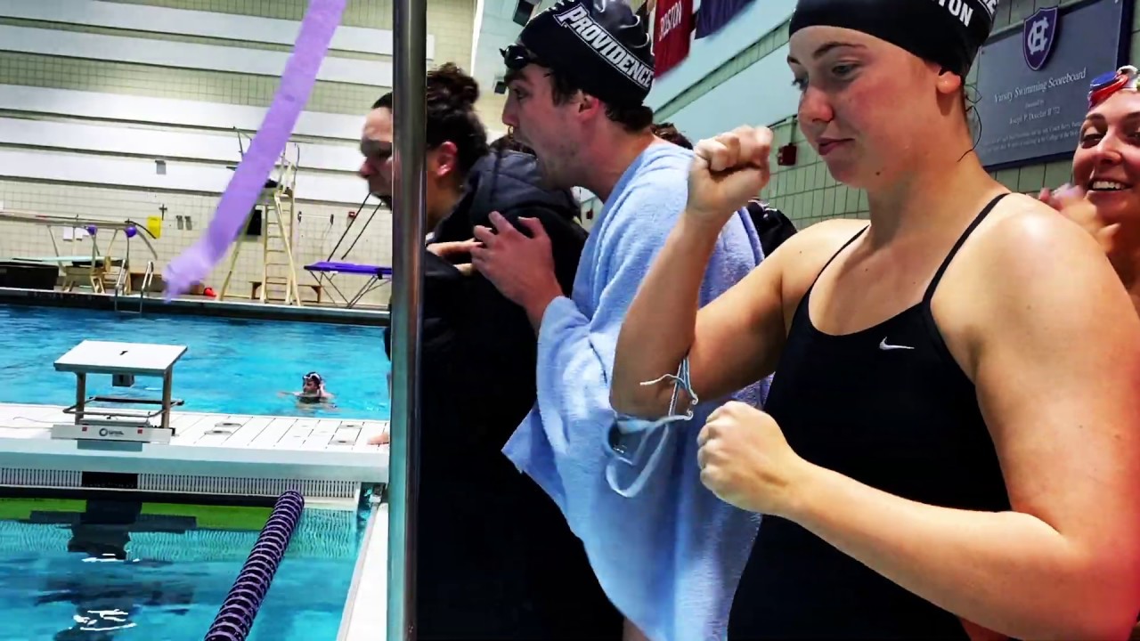 Providence College Swim & Dive Senior Day (1/25/2020) - YouTube