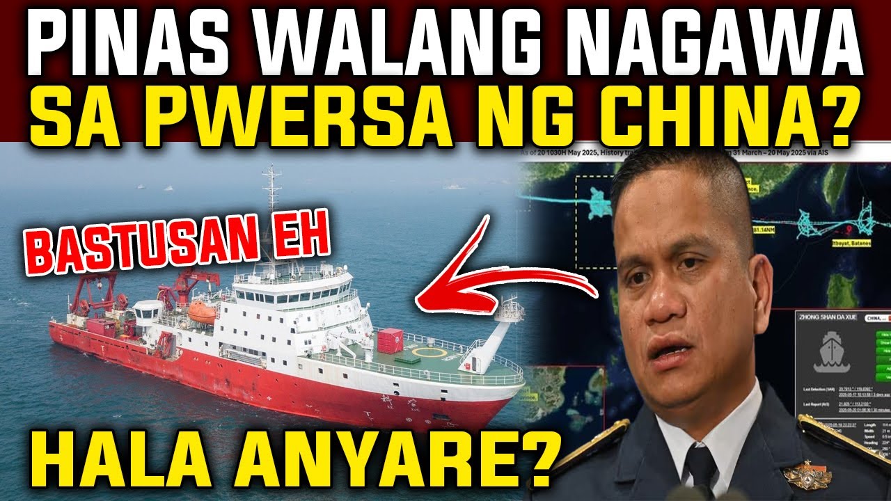 BASTUSAN NA! CHINA PINAPAKITAAN NG PWERSA ANG PINAS! PCG HINDI BA ...