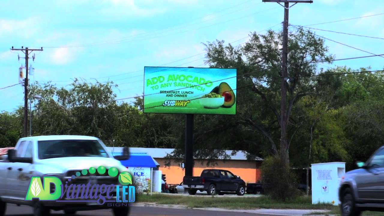 Advance LED Billboard - Advantage LED Signs - YouTube