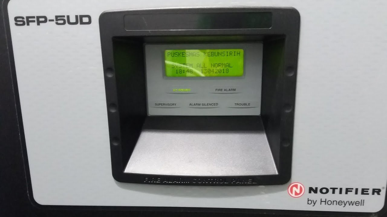 Cara program Notifier alarm - YouTube