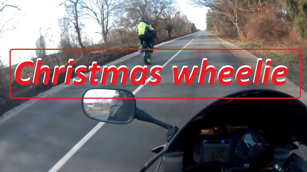 Christmas wheelie - YouTube