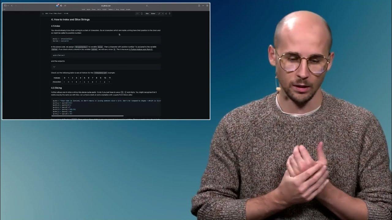 Strings Accessing Characters Python Youtube