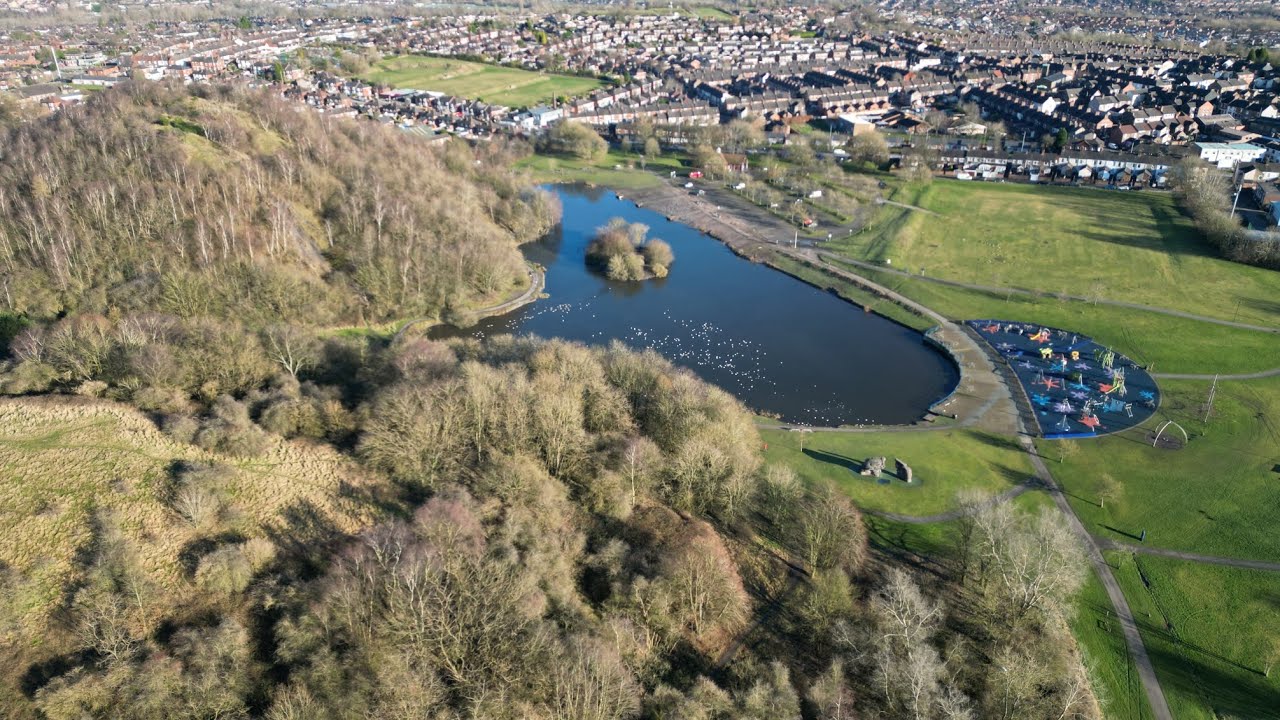 Central Forest Park Stoke on Trent with DJI Mini 3 Pro - YouTube