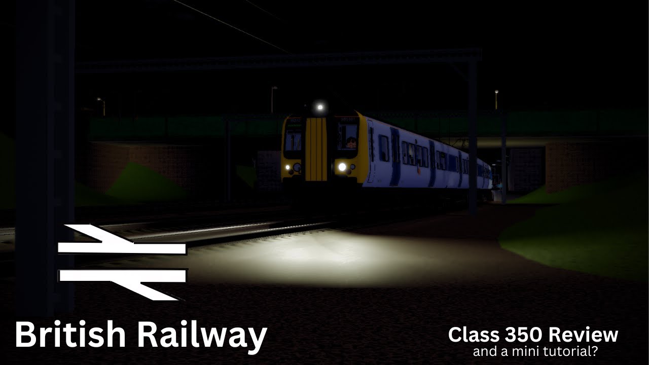 British Railway - Class 350 Reviews (Mini Tutorial). - YouTube