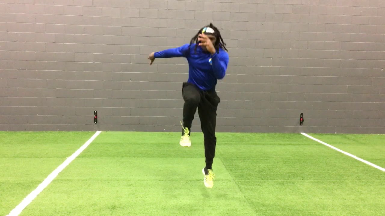 Skater Hops with Plyo knee drive - YouTube