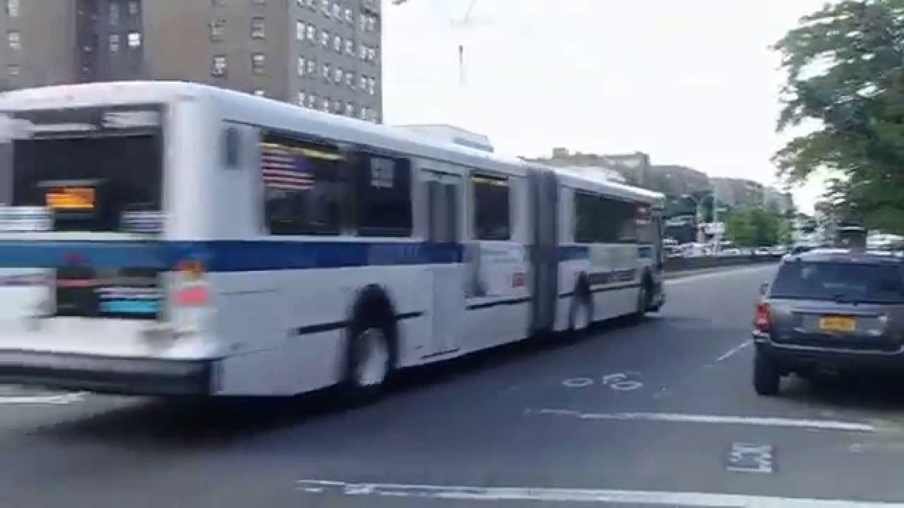 MTA New York City Bus New Flyer D60HF 5410 on the Bx1 LIMITED - YouTube