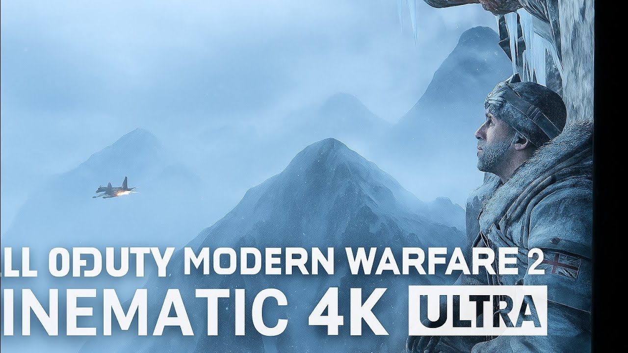 ️ COD MW2 Snow Mission - Cliffhanger | Stealth, Sniping & Action🔥 ...