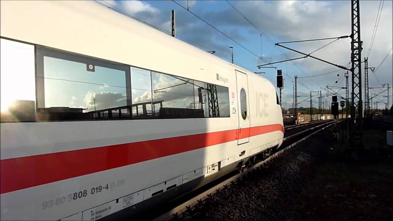 [HD] ICE633 & 683, class402(ICE2) at Goettingen / ICE2 ゲッティンゲン着発 - YouTube