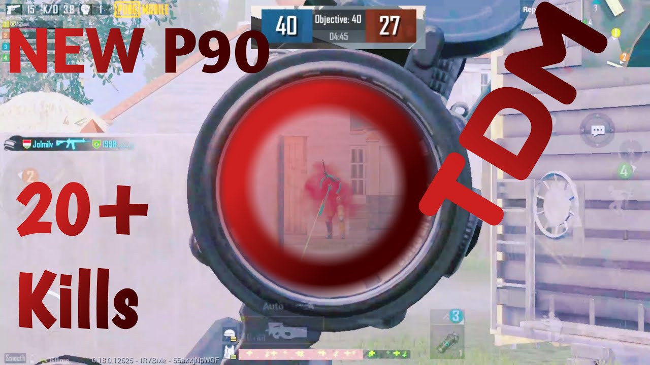 NEW P90 GAMEPLAY!! | PUBG MOBILE - YouTube
