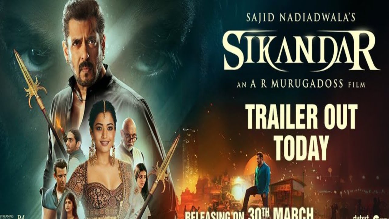 Sikandar Official Trailer | Salman Khan, Rashmika M, Kajal A, Sathyaraj ...