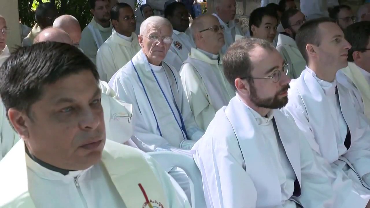 Feast of Our Lady of Palestine in Deir Rafat - YouTube