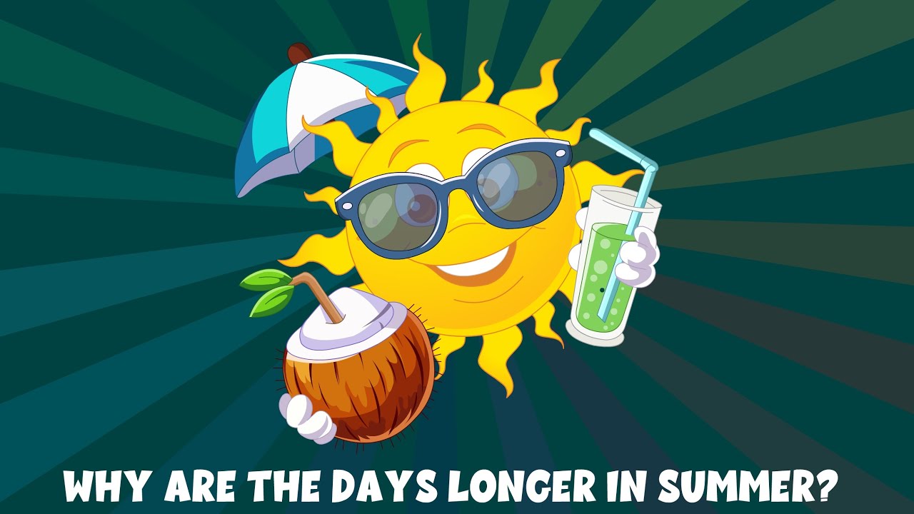 Why are the Days Longer in Summer? - Summer and Winter Solstice Video ...