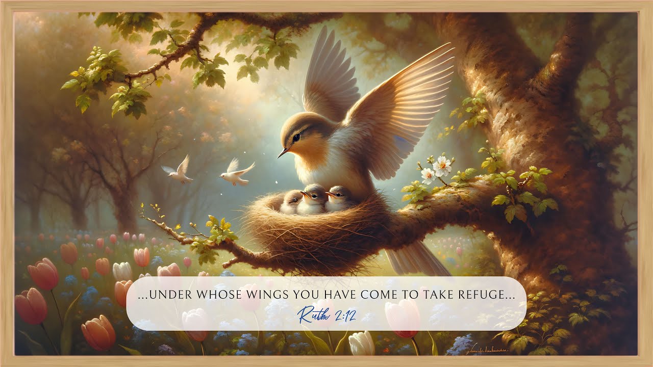 Spring Christian TV Art with Bible Verses: Relaxing Art With Animation ...