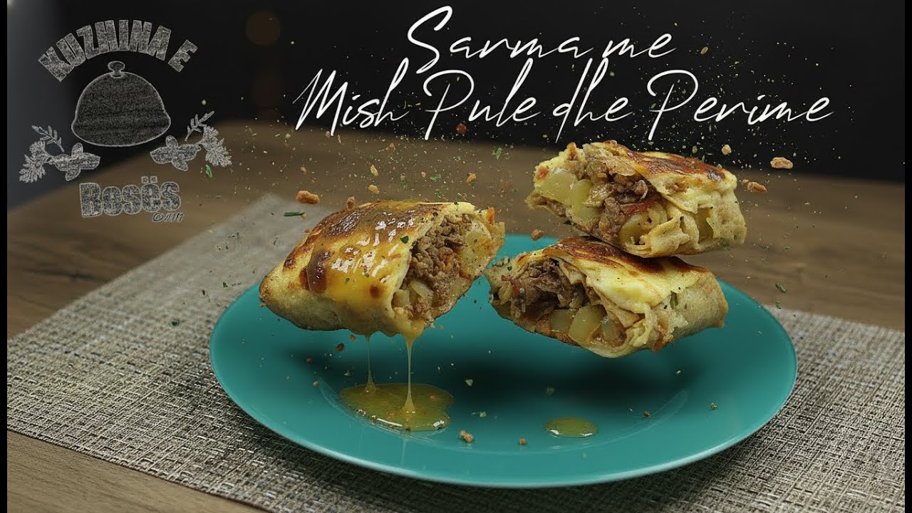 #11 Sarma me Mish Pule dhe Perime nga Kuzhina e Beses - YouTube