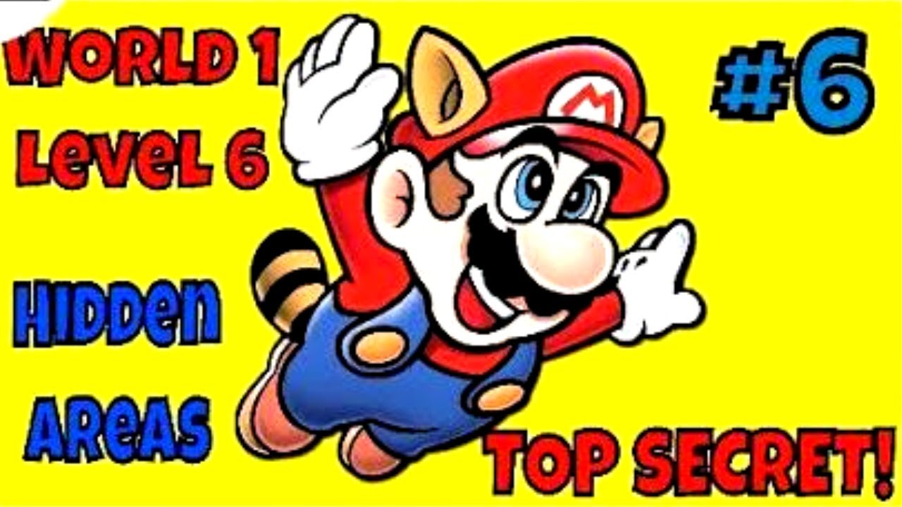 Super Mario Bros 3: World 1-6 Secrets & Hidden Paths Revealed! - YouTube