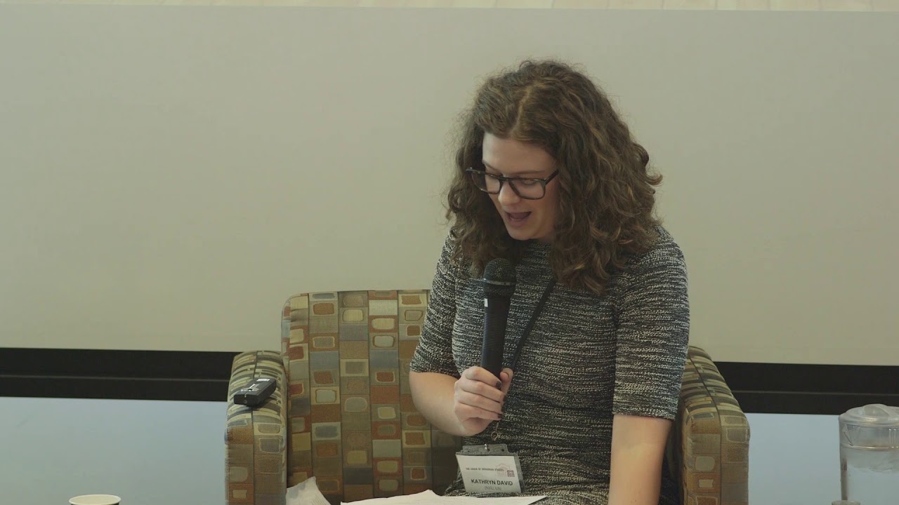 Danyliw Seminar 2018: Kathryn David - YouTube