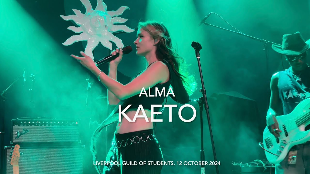 Kaeto - ALMA - Live 4k @ Liverpool Guild of Students, 12 October 2024 ...