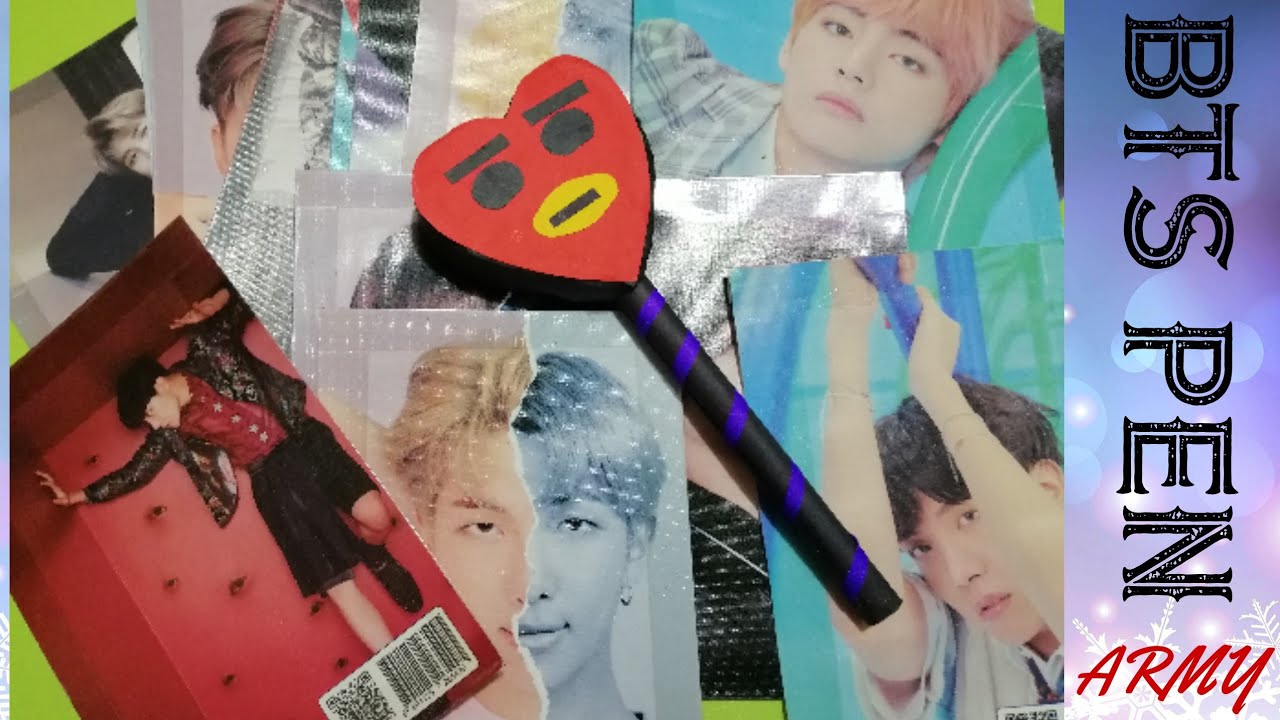 BTS PEN/How to Make BTS Pen - YouTube
