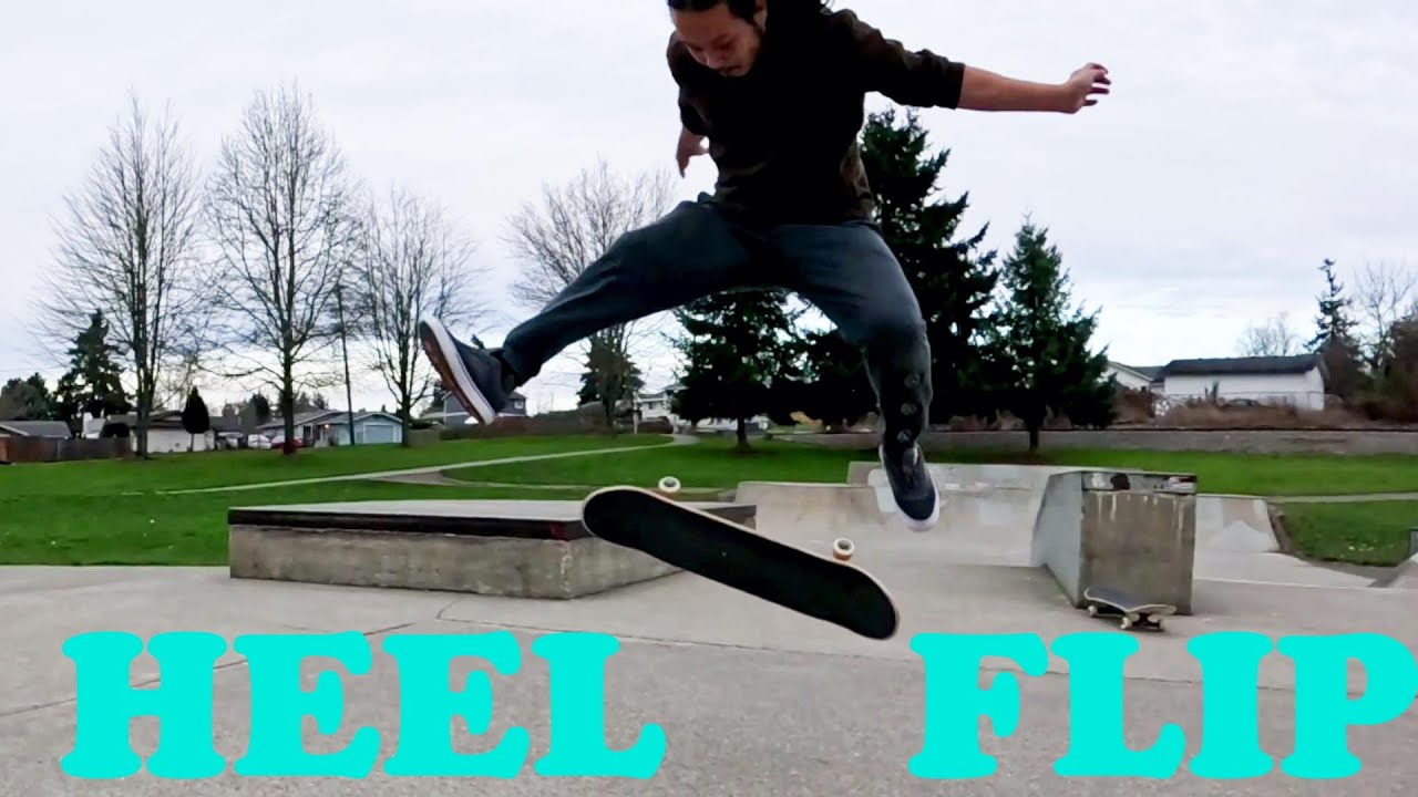 HOW TO HEELFLIP THE HARDEST WAY TUTORIAL - YouTube