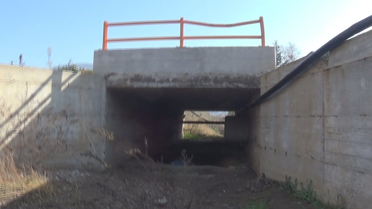 Καθαρίστηκε η Γέφυρα επι της Οδού Ν Ιωνίας στα Φάρσαλα σήμερα Παρασκευή ...