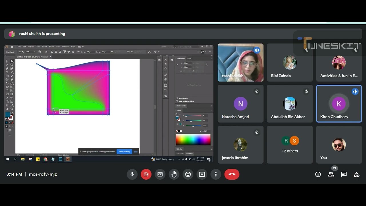 Freelance2Earn.com - Graphic Design - Lecture 10 - Mesh tool making ...